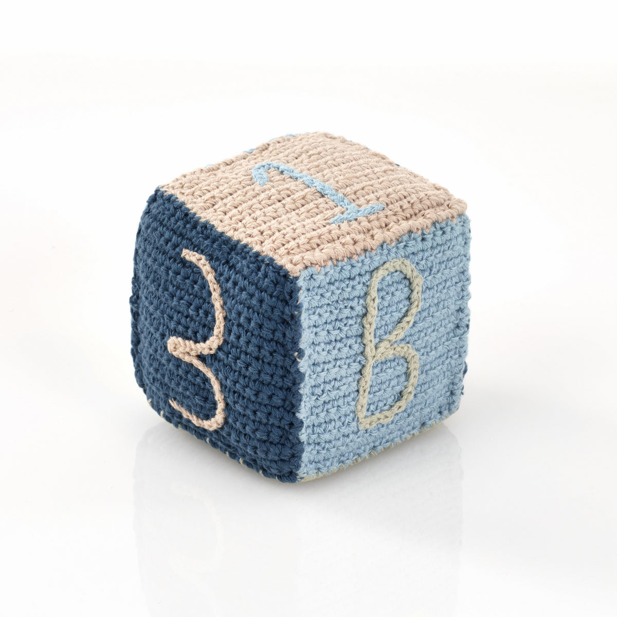 Pebble Toy Block - Organic Blue – Oceano Kidz